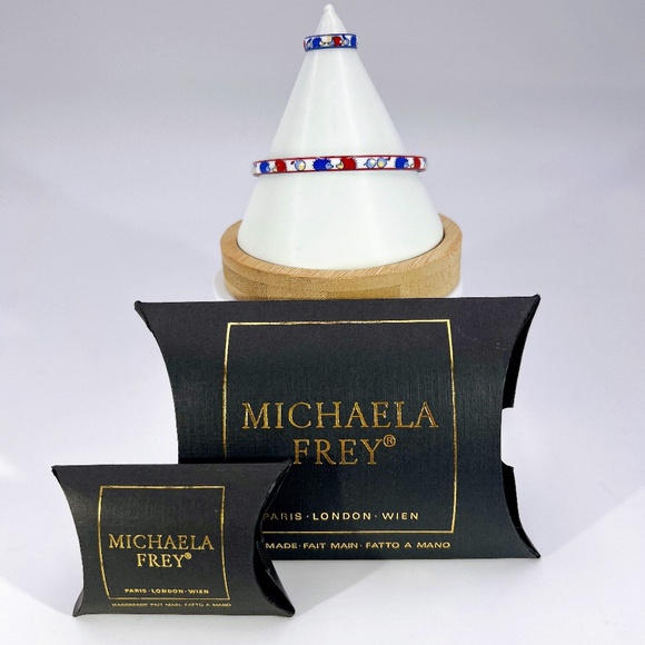 Michaela Frey | Jewelry | Michaela Frey Rare Happy Hedgehogs Enameled ...